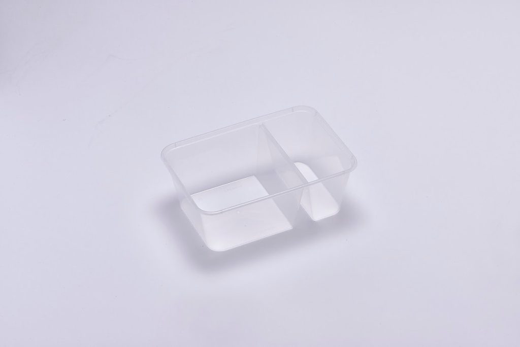 Two Compartment Container With Lid – UGS Packaging