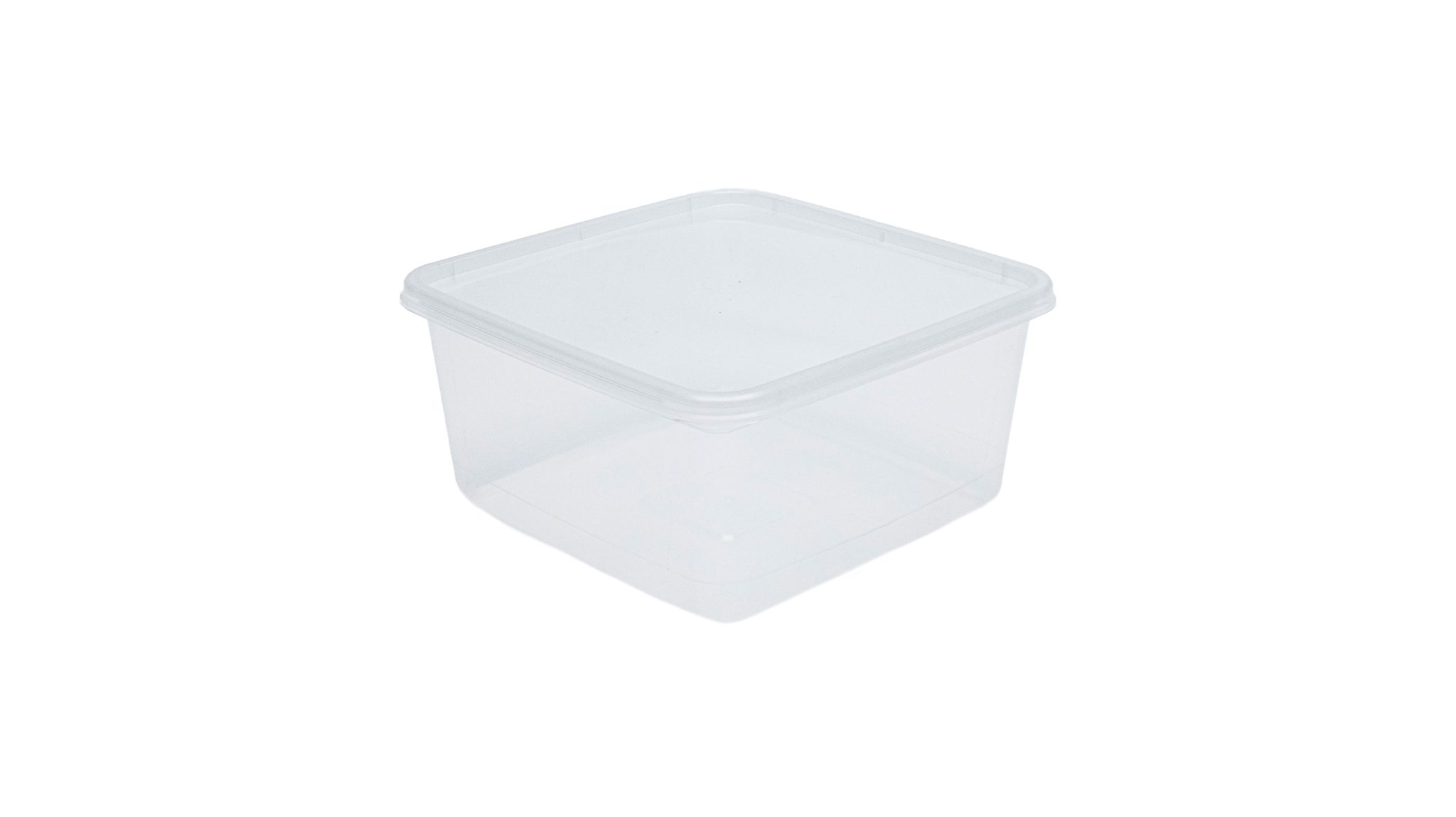 PP Square Container With Lid – UGS Packaging