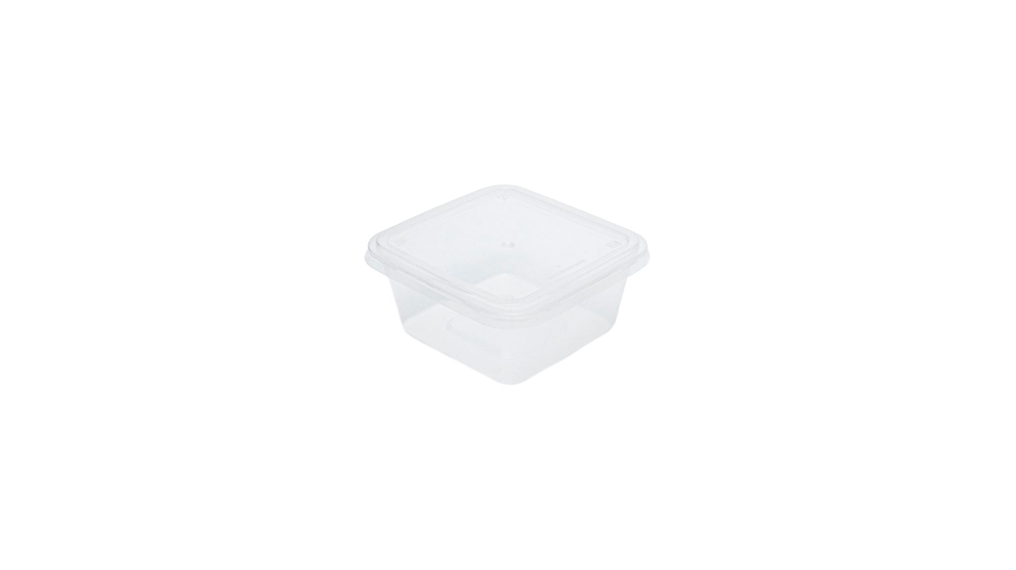 PP Square Container With Lid – UGS Packaging